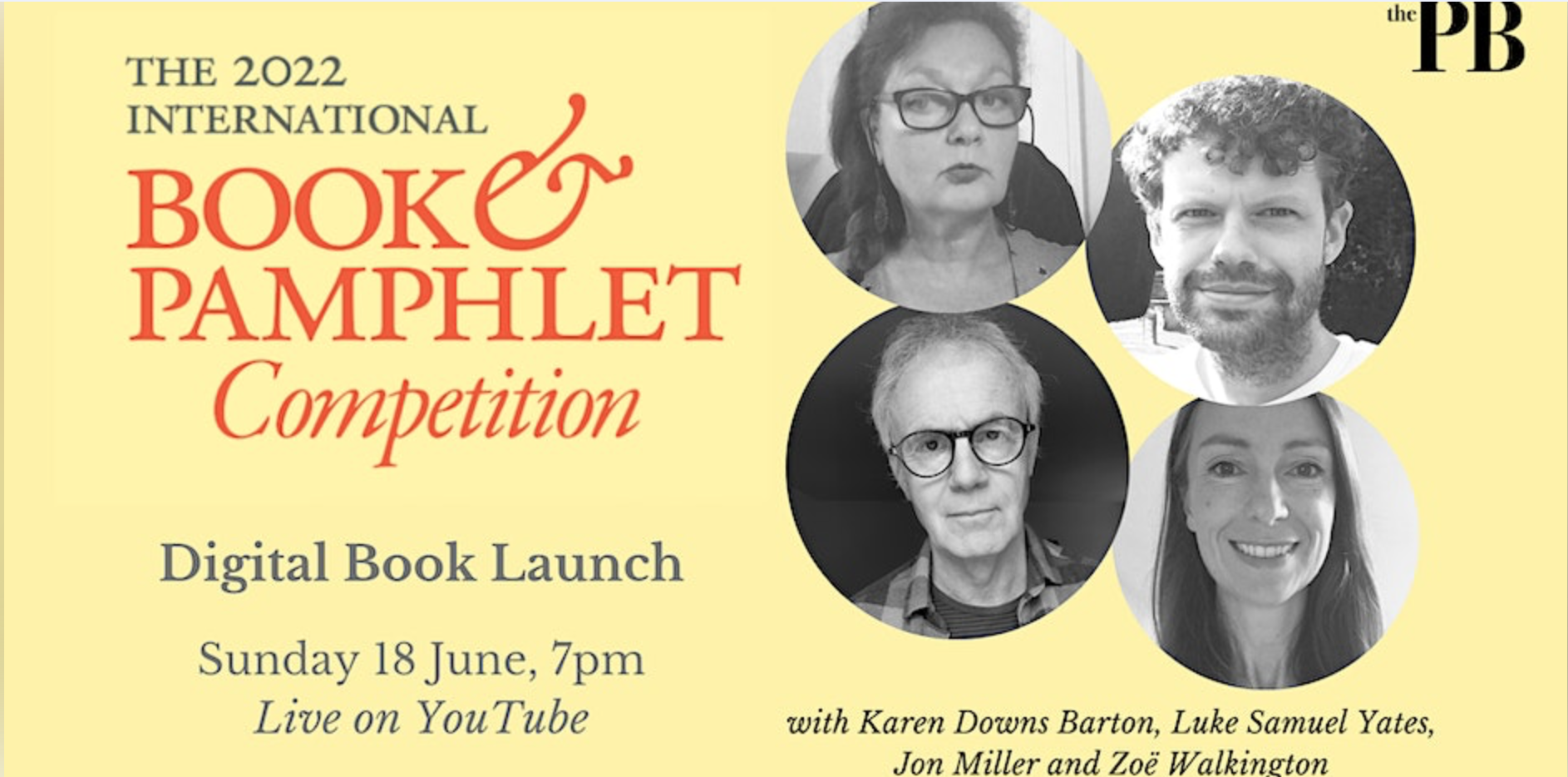 Digital Launch: Book and Pamphlet Competition winners – Karen Downs-Barton